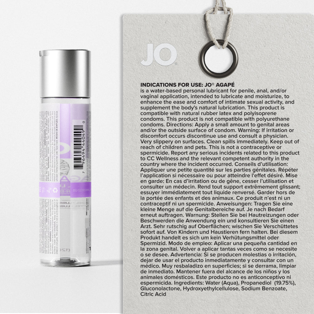 Agape Original | Buy Sensitive Skin Lubes Online | JO